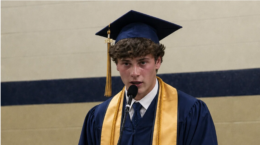 My Son’s Valedictorian Speech Came to a Halt, Then He Turned to His ...